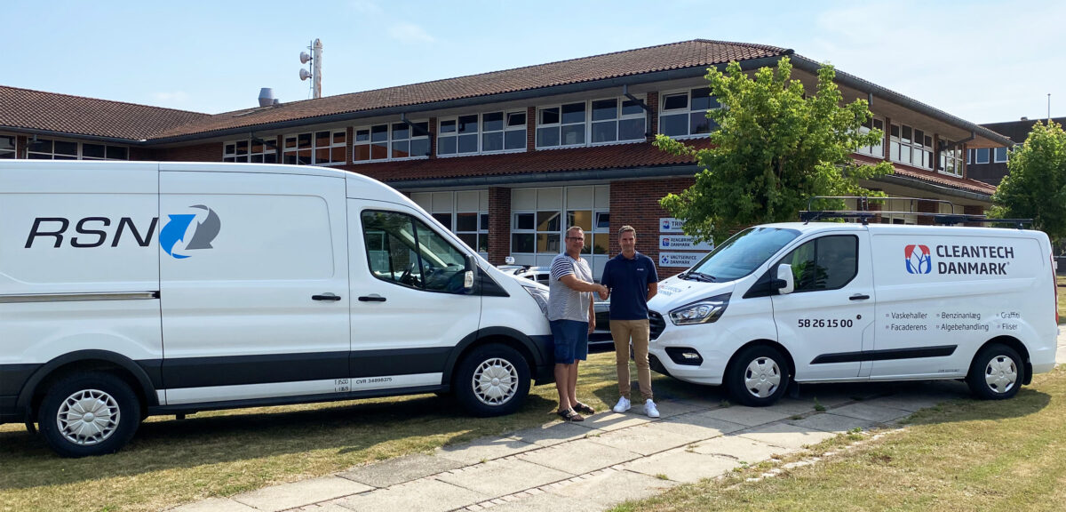 CleanTech Danmark overtager aktieandele i RSN - Service Danmark